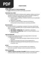 Reaksyong Papel.1 Pagbasa at Pagsusuri ng Iba't Ibang Teksto | PDF