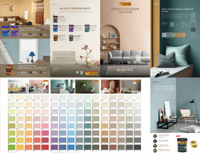 Jotun Majestic SenSE Colour Card-Indonesia | PDF