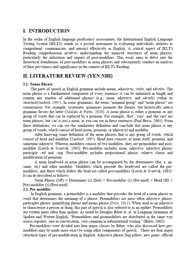 Syntax | PDF | Adjective | Noun