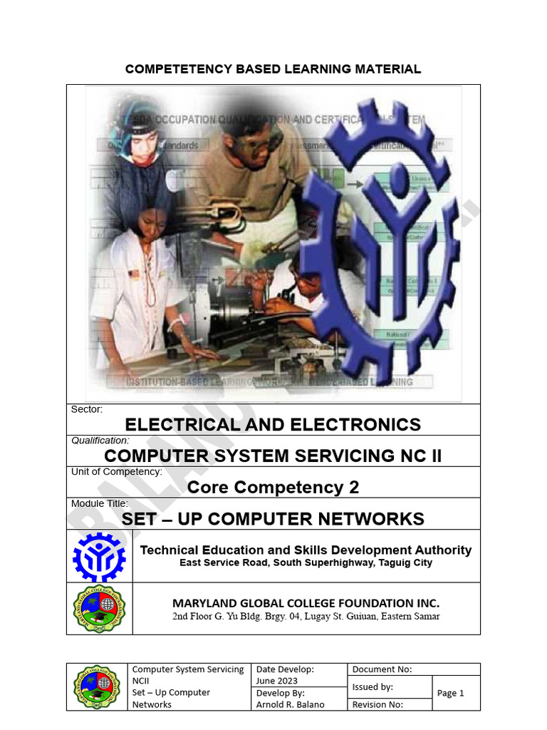 CBLM Coc2 | PDF | Computer Network | Network Switch