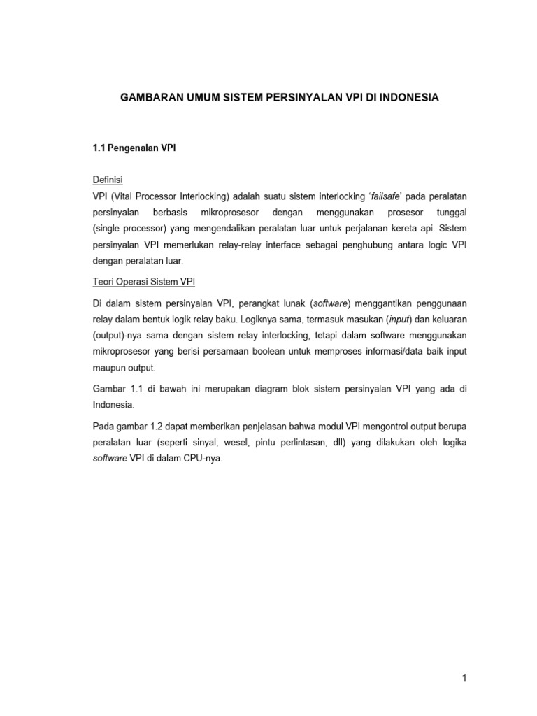 Pengenalan VPI | PDF