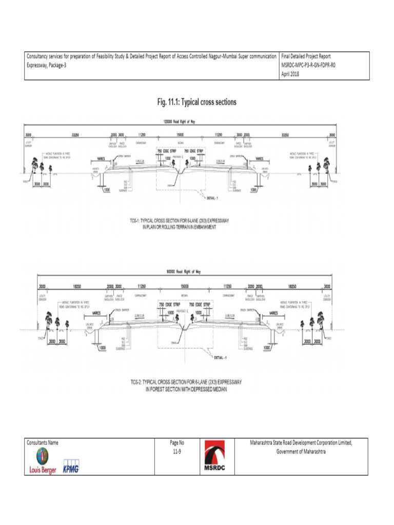 Nagpur Mumbai Express Way TCS | PDF | Controlled Access Highway