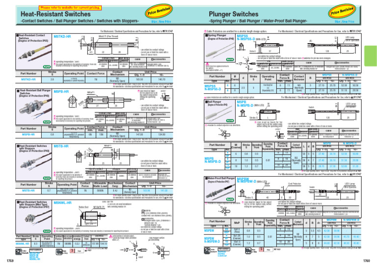 Limit Switch | PDF | Nut (Hardware) | Switch