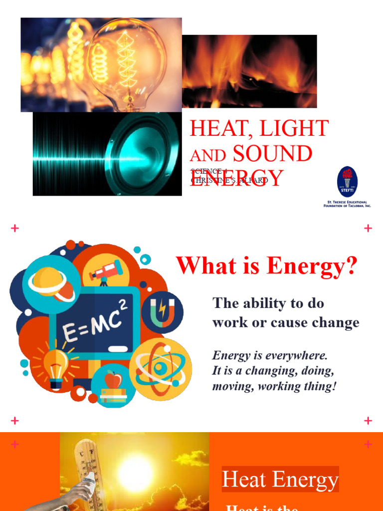 Heat, Light and Sound Energy | PDF | Light | Sound