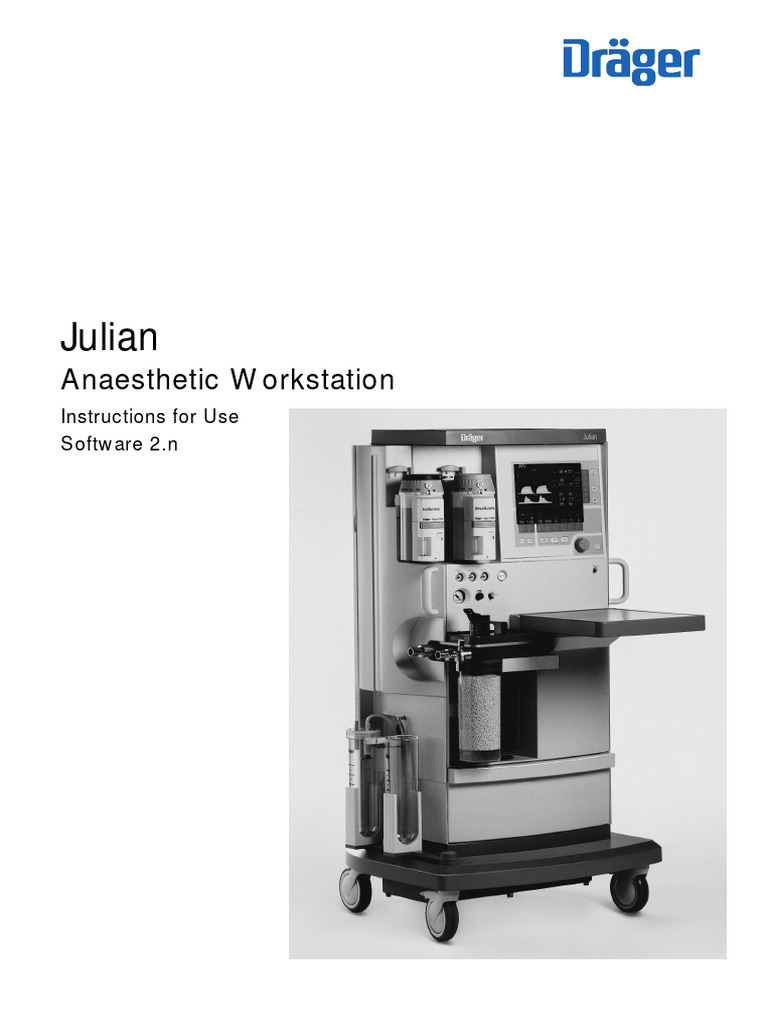 Dreager Julian User Manual | PDF | Respiration | Pulmonology