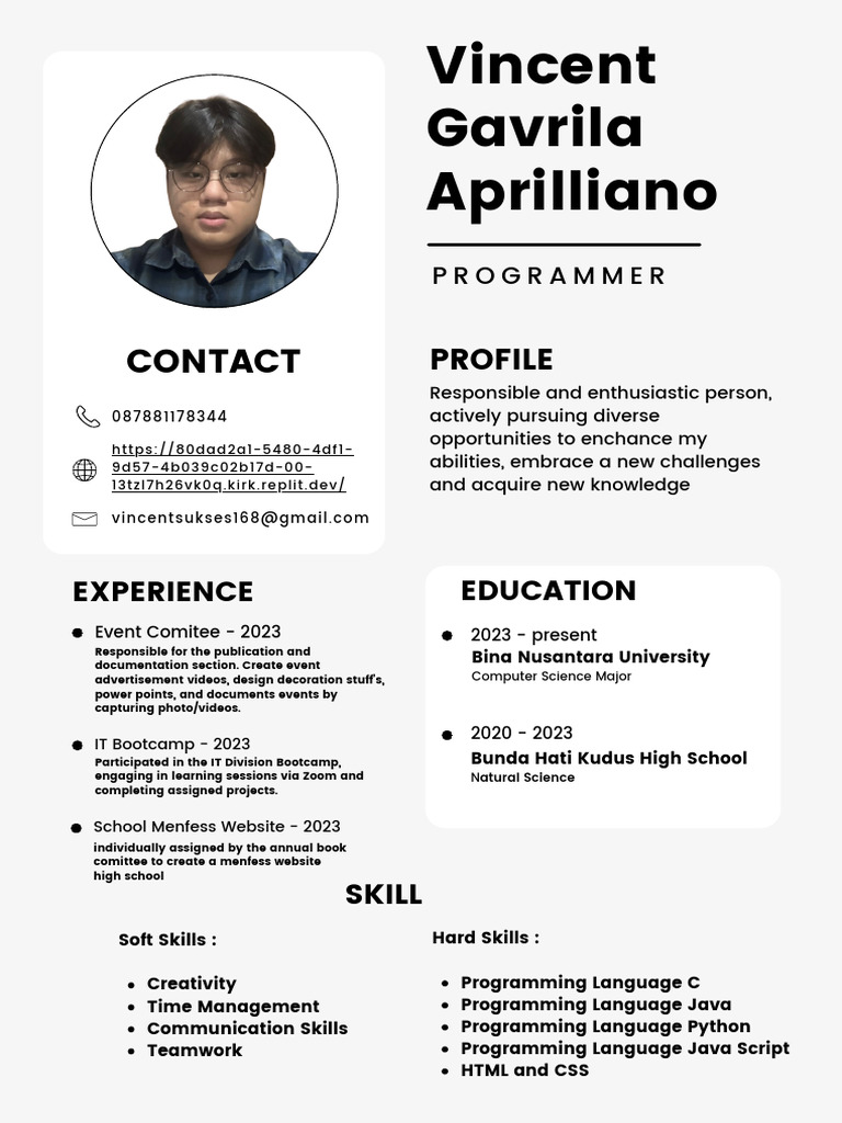 Contoh CV 2 | PDF | Business | Art