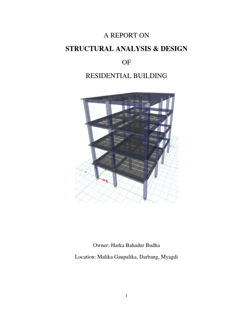 harka bahadur budha structural report | Download Free PDF | Earthquake Engineering | Structural Load