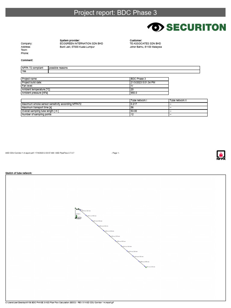 ASD CDU Corridor 1-4.report | PDF