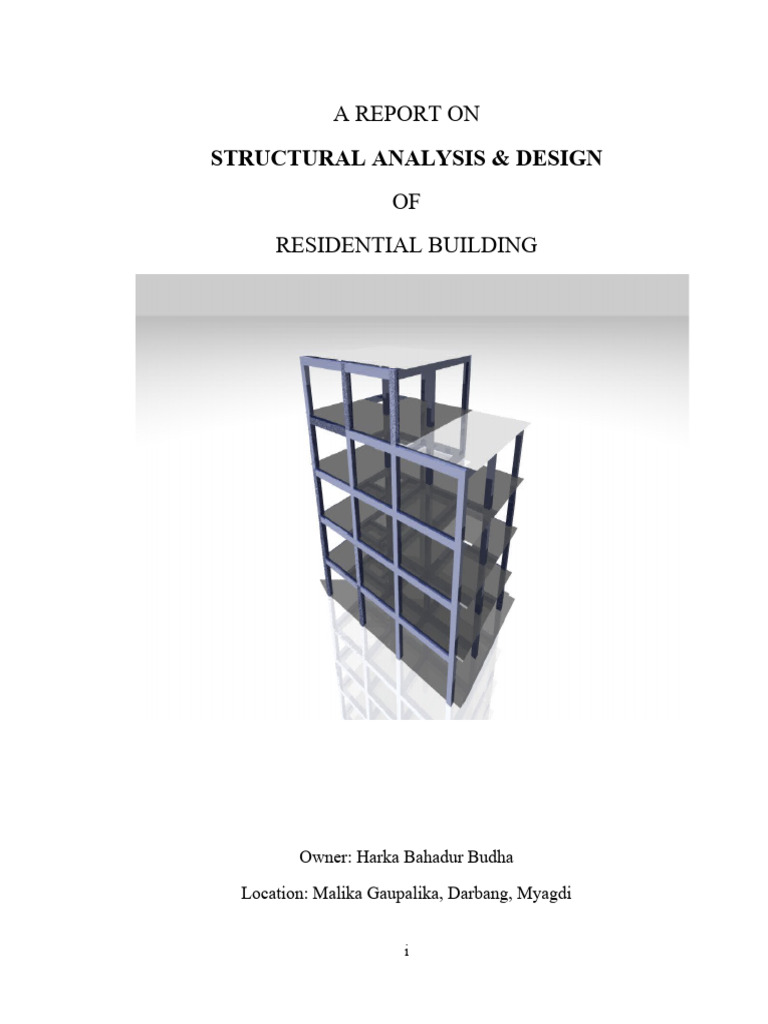 harka bahadur budha structural report | Download Free PDF | Earthquake Engineering | Beam ...
