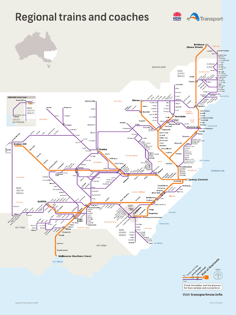 Regional Trains Coaches Network Map | PDF
