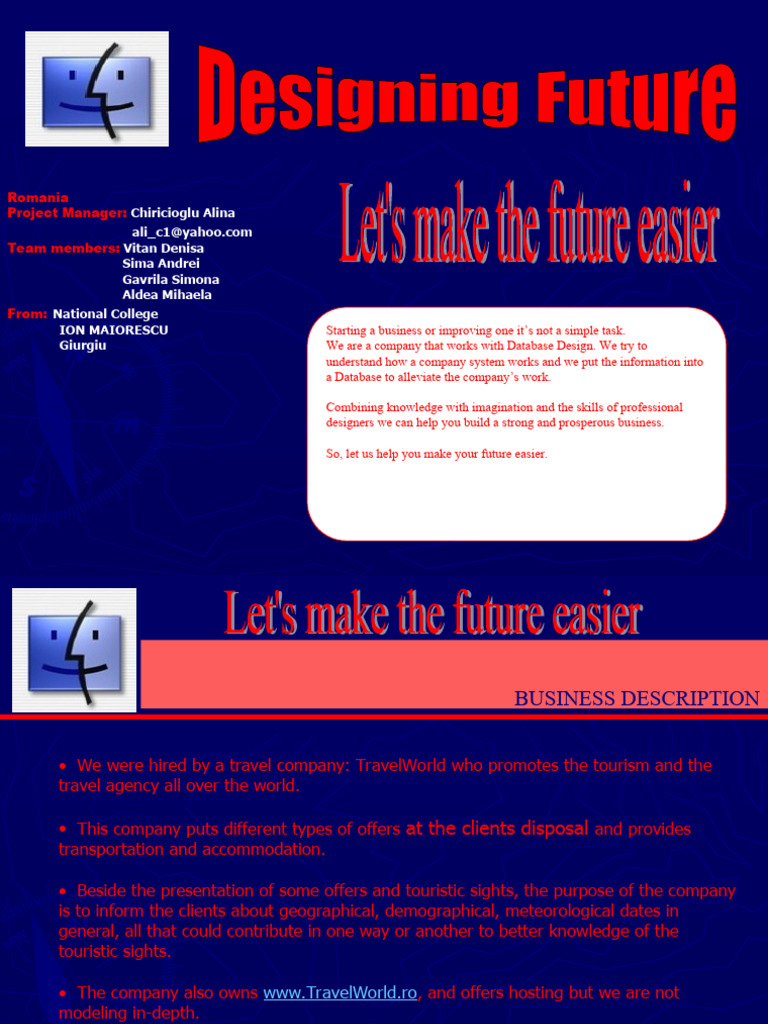 Database Design for Travel Agency | PDF | Weather | Weather Forecasting