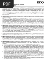 BPI Card Delivery Authorization Form | PDF | Credit Card