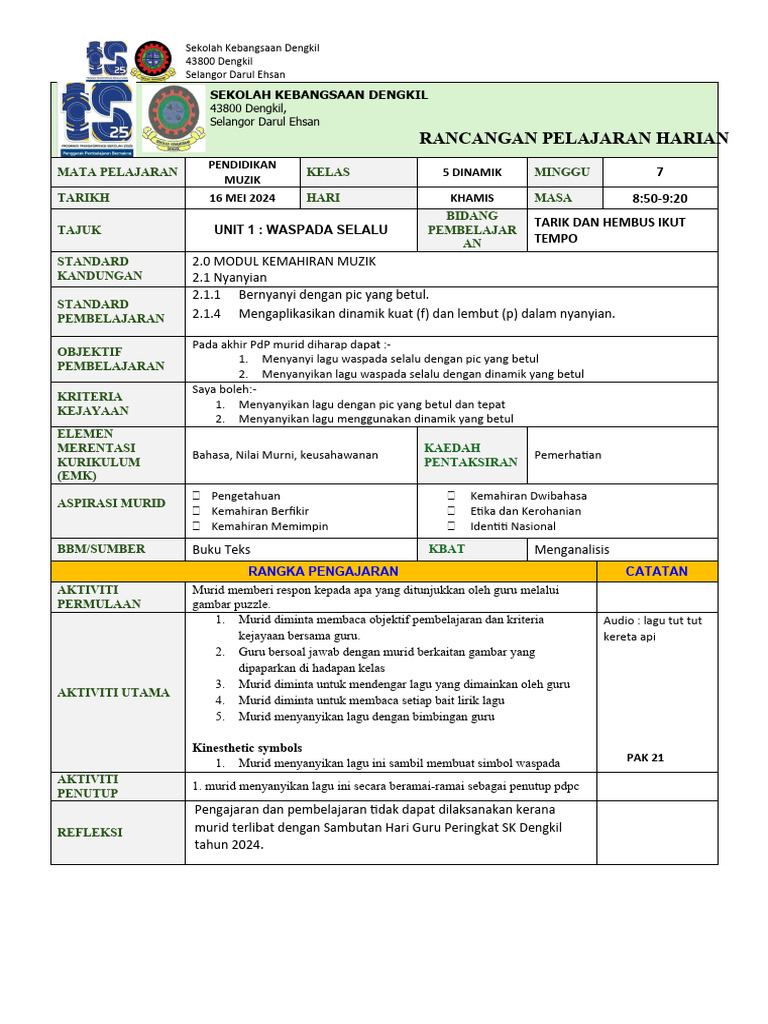 RPH Week 7 - Khamis | PDF