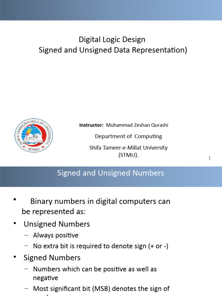 Lecture 5 - 6complements Codes | PDF | Binary Coded Decimal | Subtraction