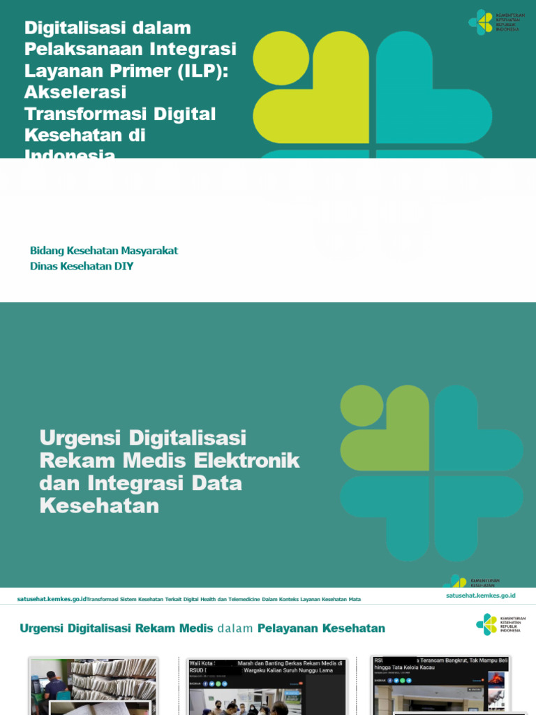 Digitalisasi Dalam Pelaksanaan Integrasi Layanan Primer (ILP ...