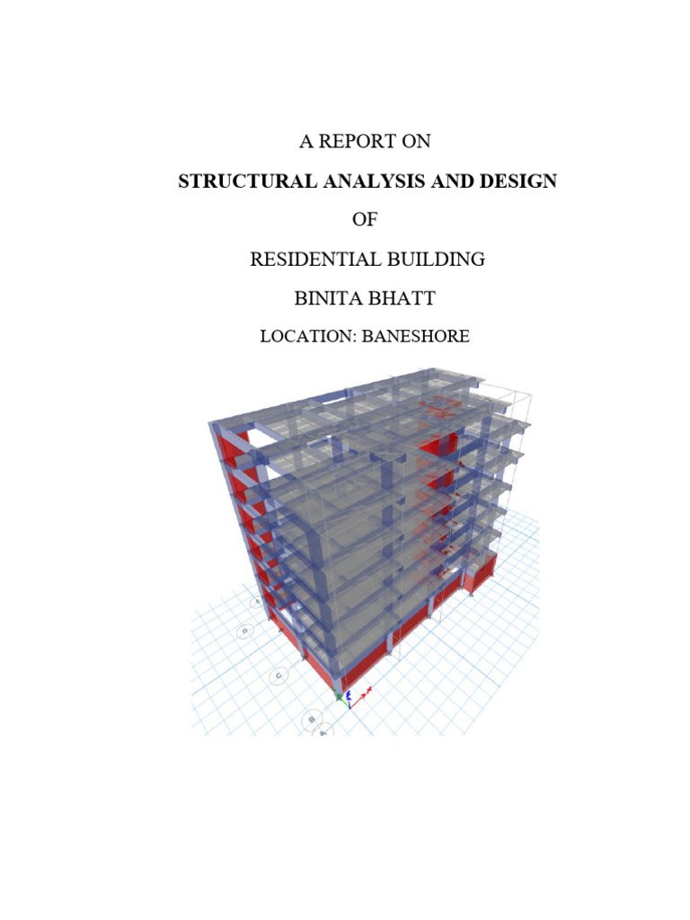 Baneshore Residential Structural Report - 1637472955 | PDF | Beam (Structure) | Earthquakes