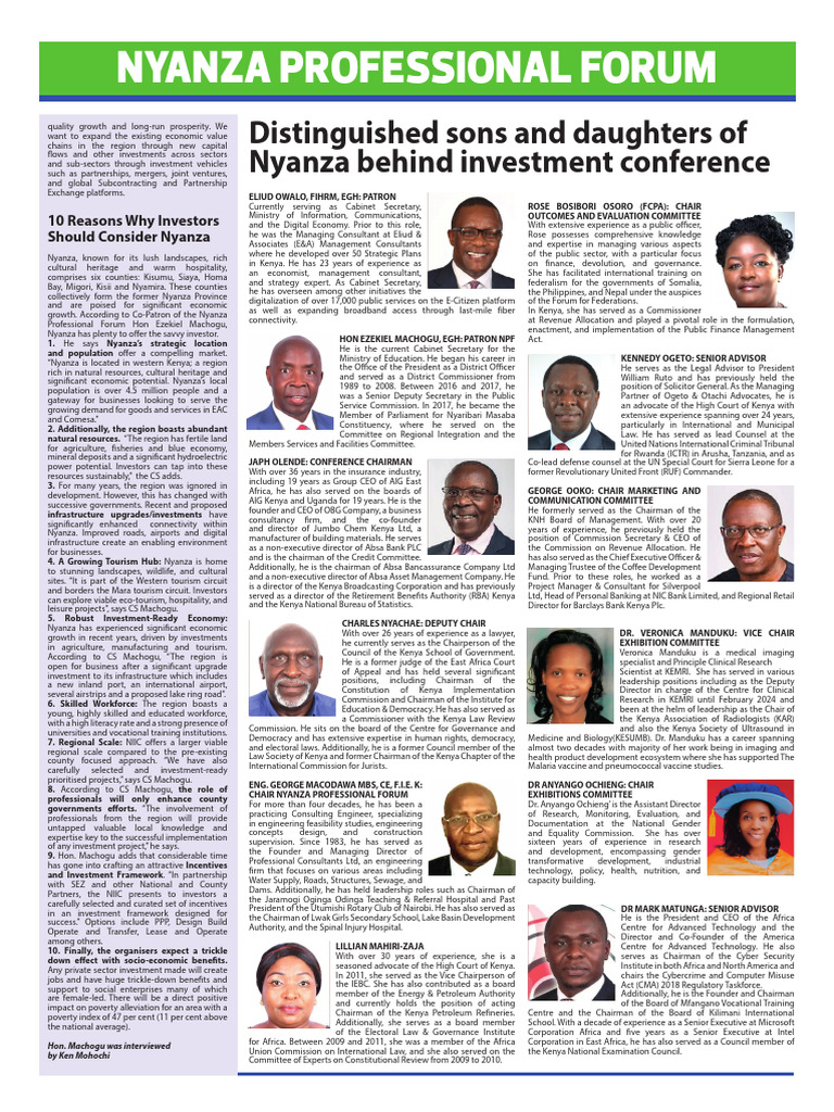 Nyanza Forum 2 | PDF | Kenya | Economies