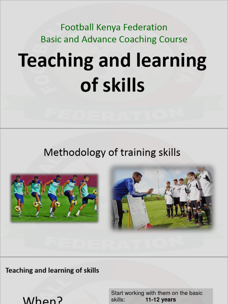 6. methodology of training football techniques (1) | PDF | Learning ...