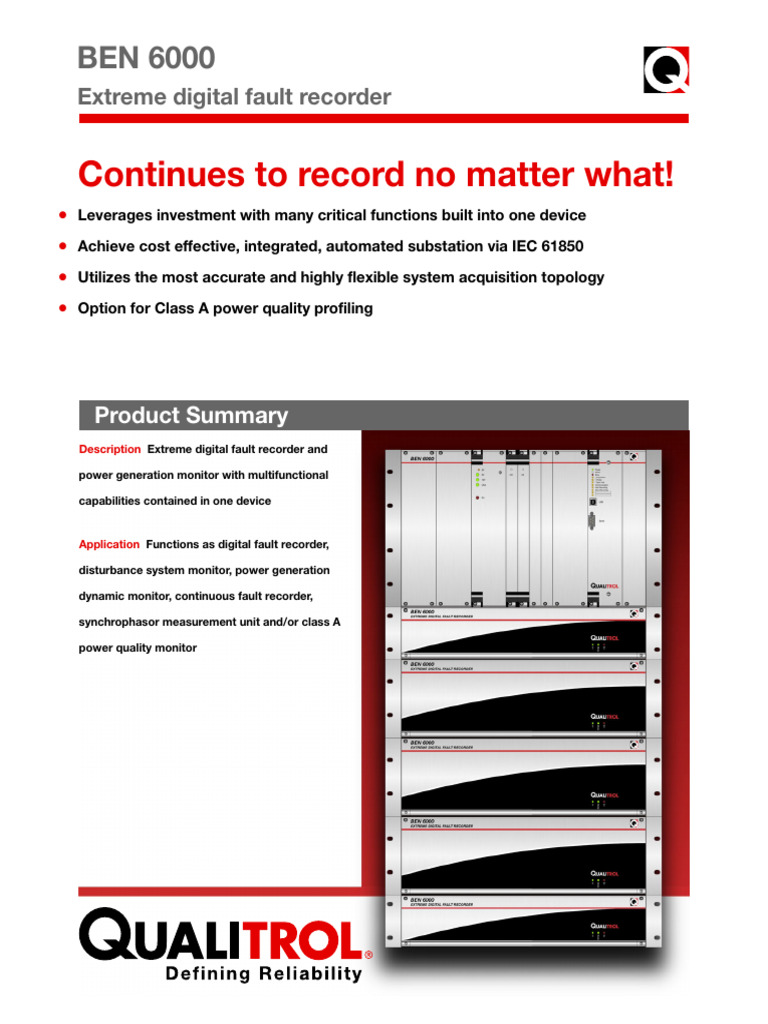 Continues To Record No Matter What!: Extreme Digital Fault Recorder ...