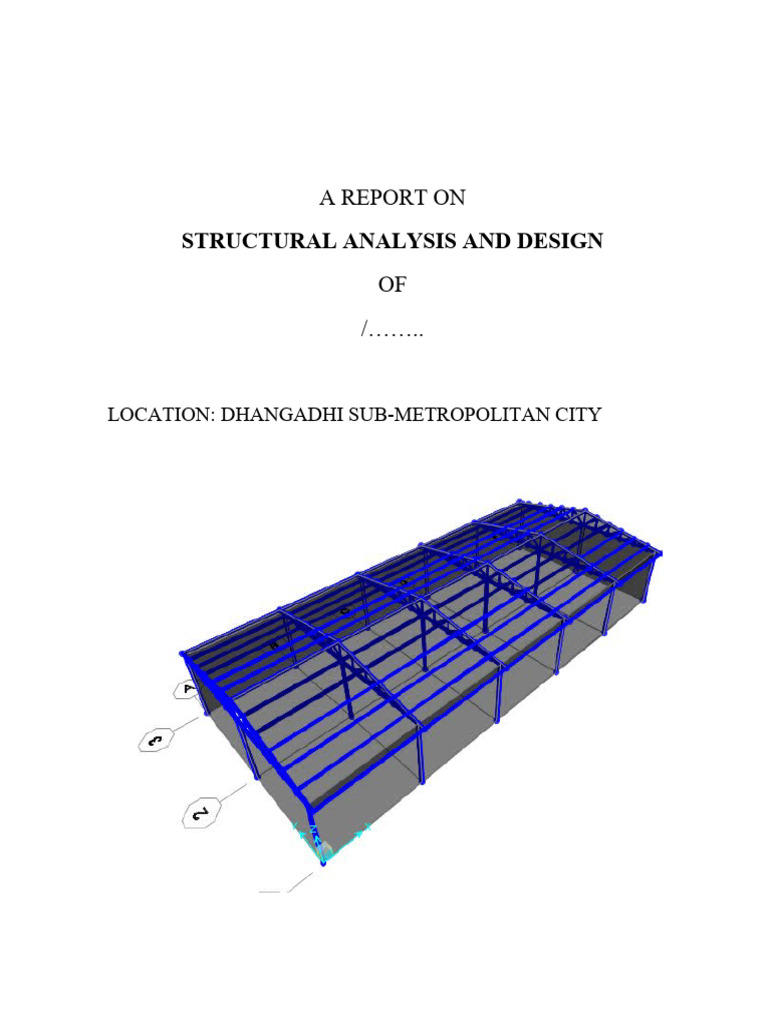 Truss Structural Report | Download Free PDF | Structural Load ...