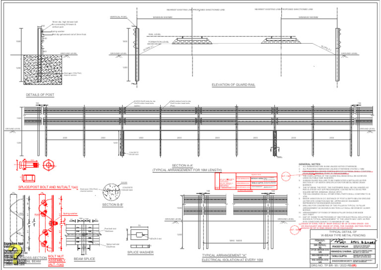 New Detailed Drawing | PDF | Beam (Structure) | Civil Engineering