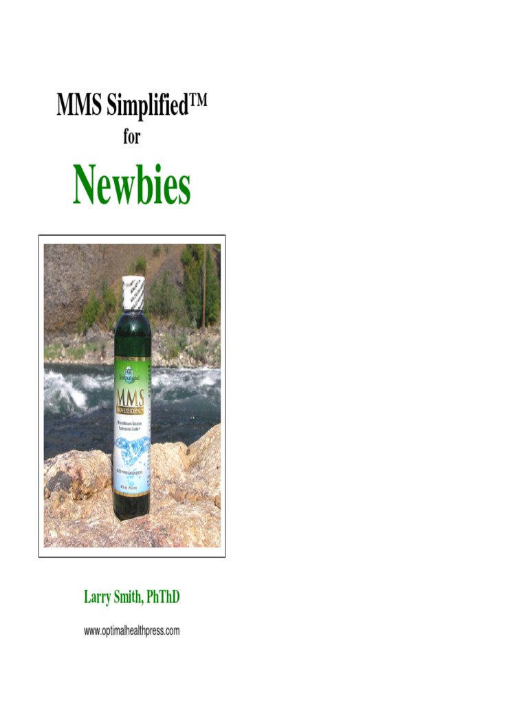 MMS Simplified For Newbies Email | PDF | Pathogen | Chlorine
