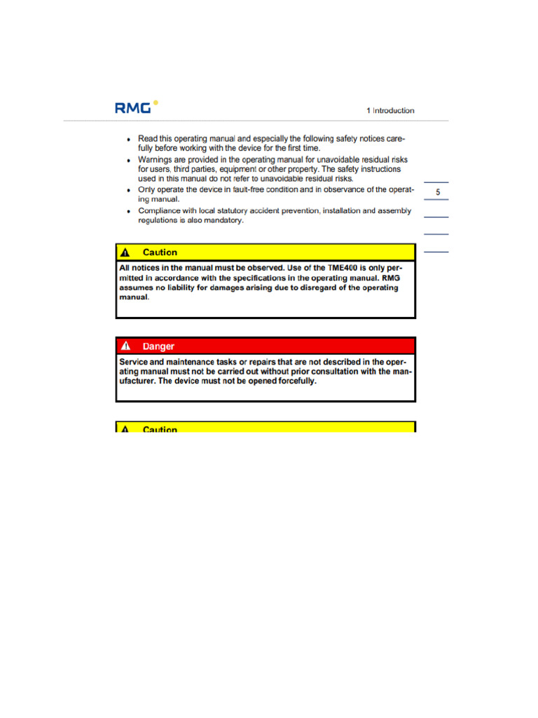 Flow Meter RMG-3 | PDF