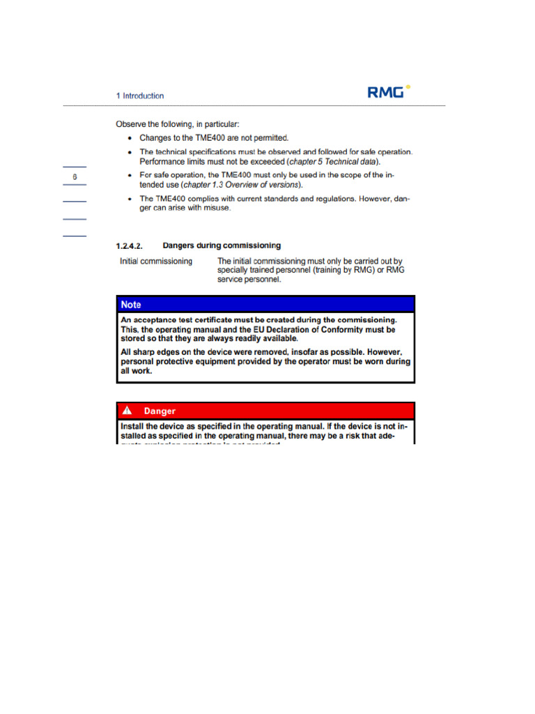 Flow Meter RMG-4 | PDF