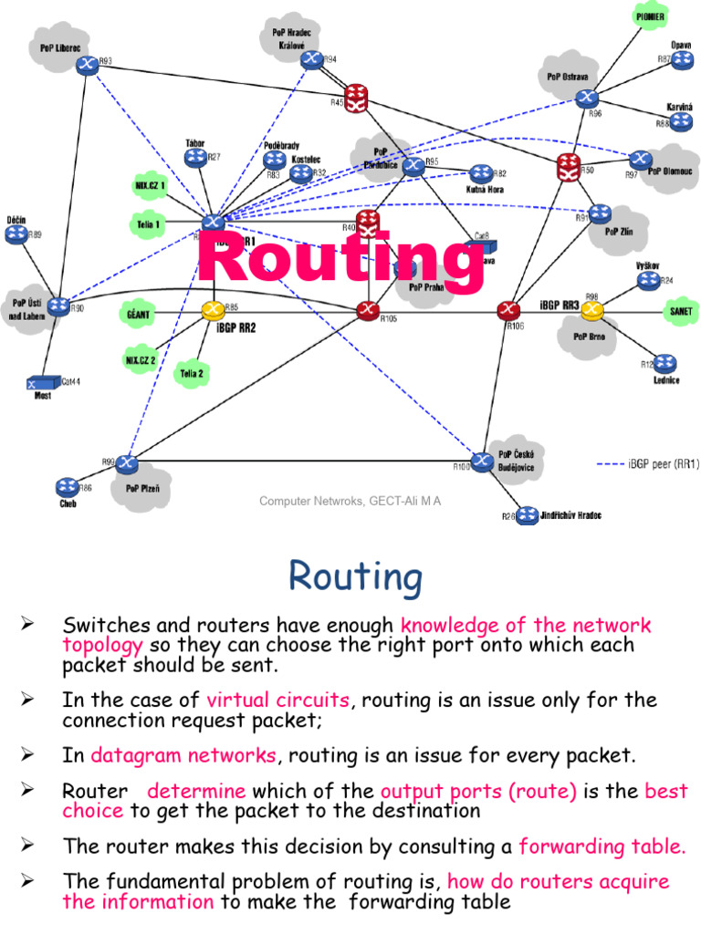 Mod3 Routing2 Pdf Routing Computer Network