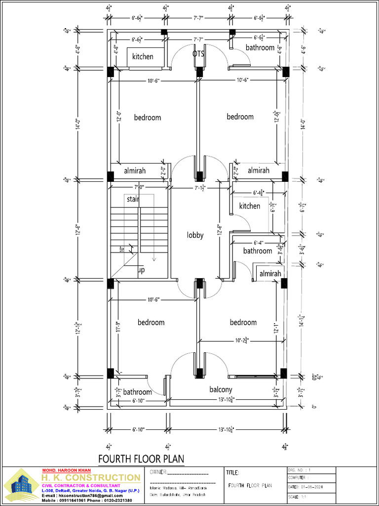 Fourth Floor Plan | PDF