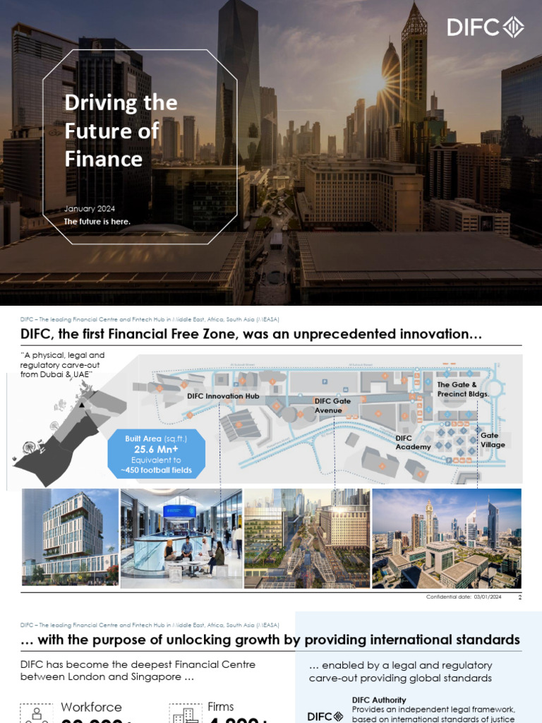 DIFC Innovation Deck (2024) | PDF | Venture Capital | Corporate Finance
