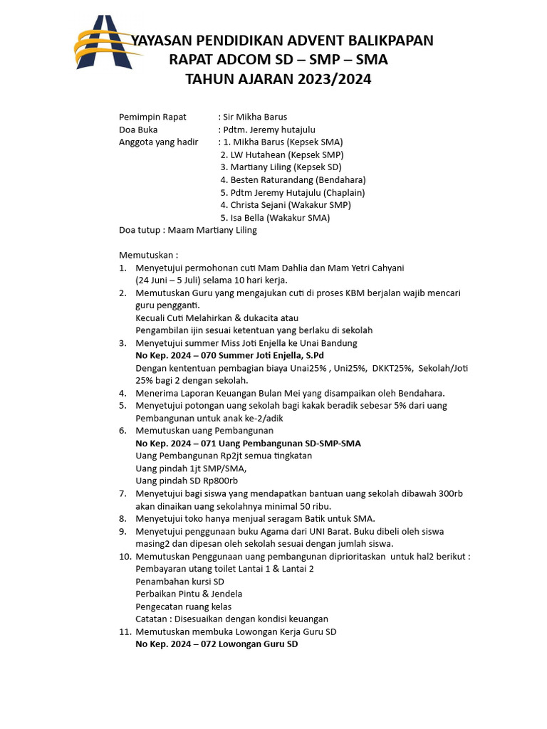 ADKOM 11 Juni 2024 | PDF