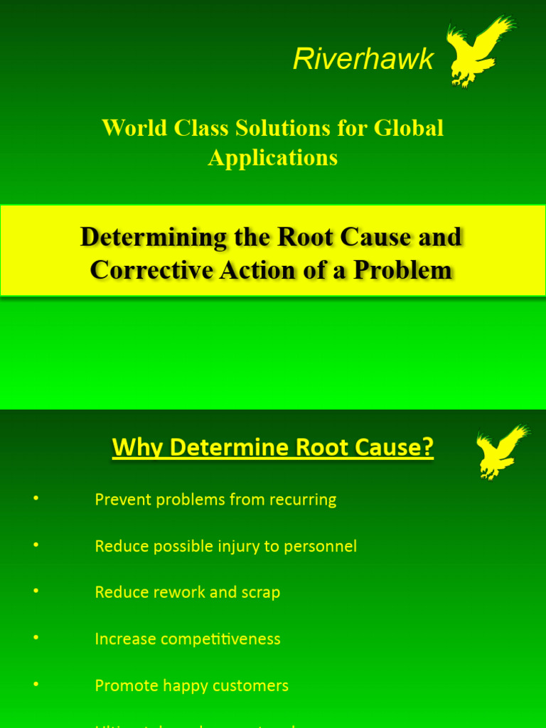 Determining-the-Root-Cause-2 | PDF | Benchmarking