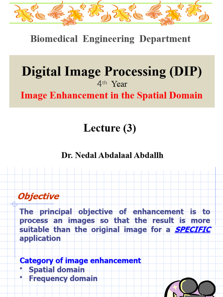 DIP Lecture | PDF | Digital Signal Processing | Image Editing