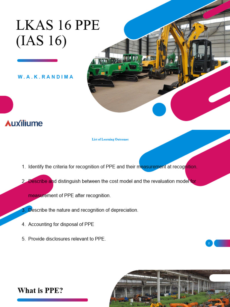 Lkas 16 Ppe | PDF | Depreciation | Income Statement