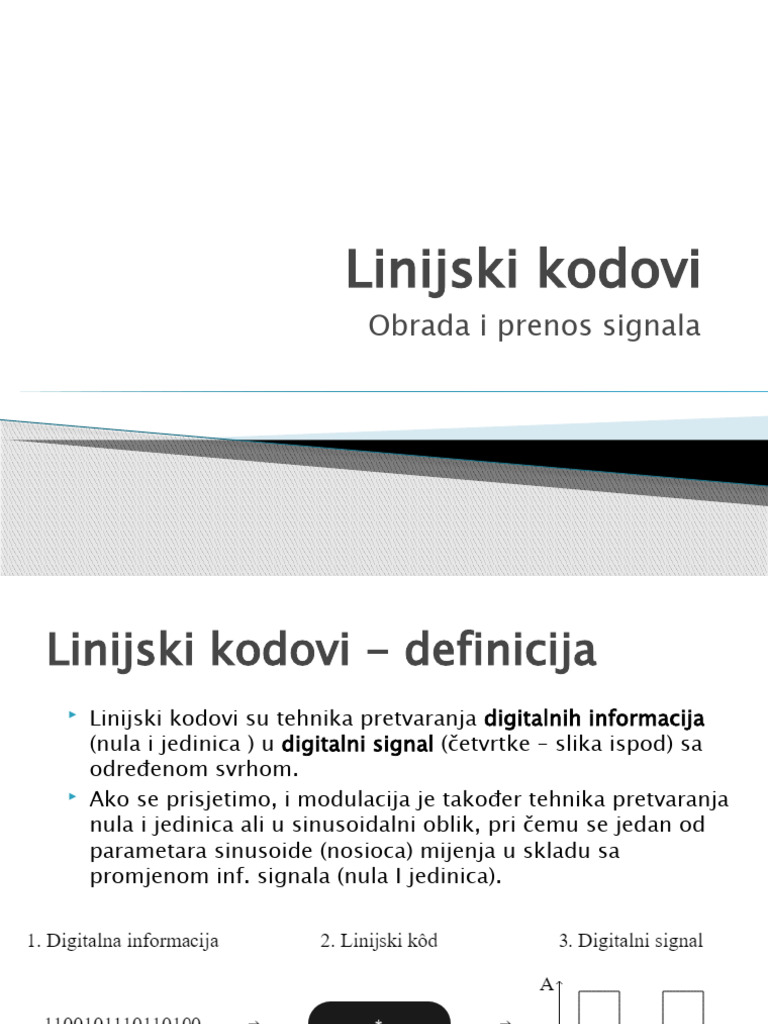 Linijski Kodovi | PDF
