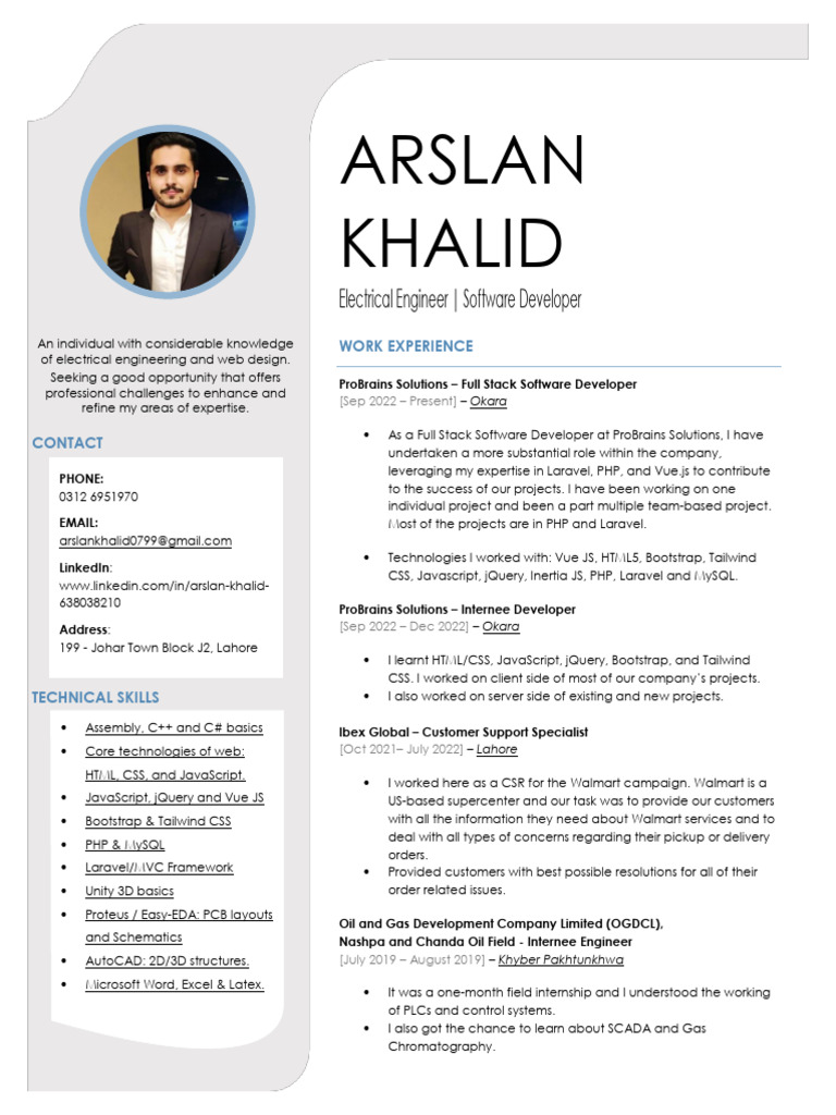 CV Template | PDF | Bootstrap (Front End Framework) | Low Pass Filter