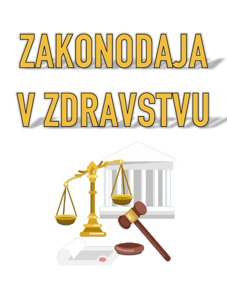 Zakonodaja V Zdravstvu | PDF