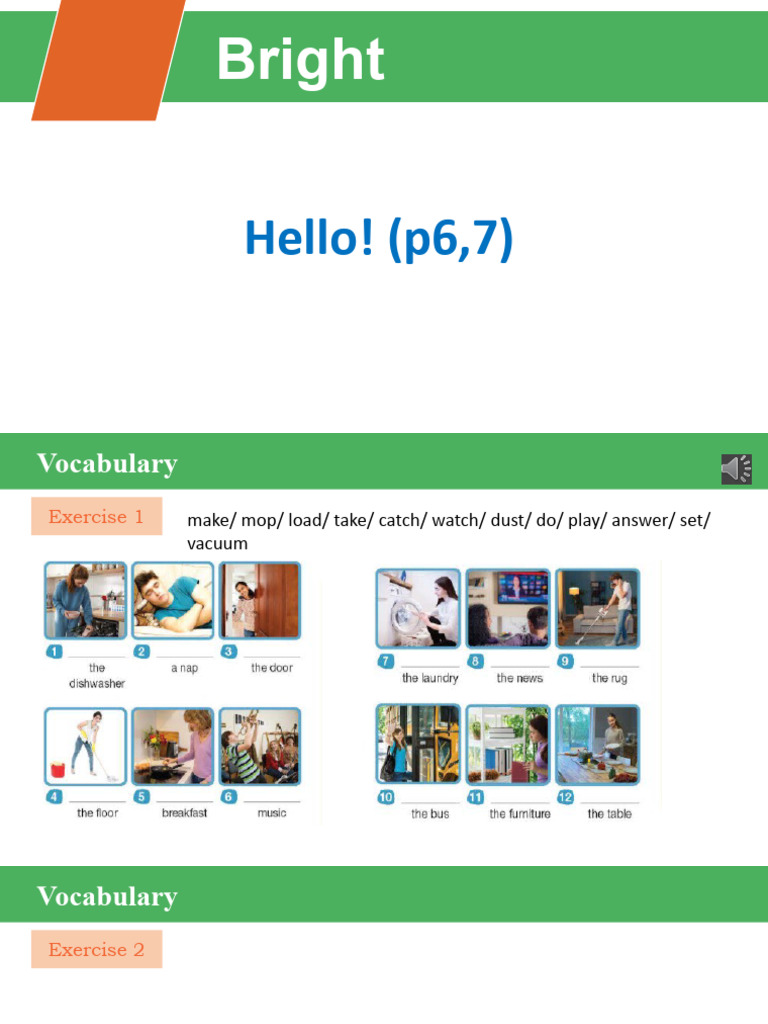 Hello + Unit 1 | PDF