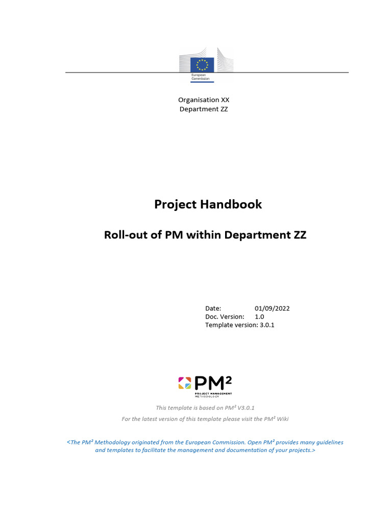 PM2-Project Handbook | PDF | Project Management | Risk
