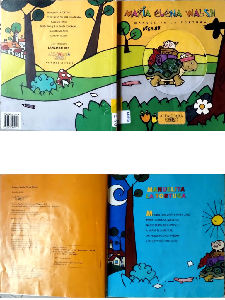 Manuelita la Tortuga: Cuento Infantil | PDF
