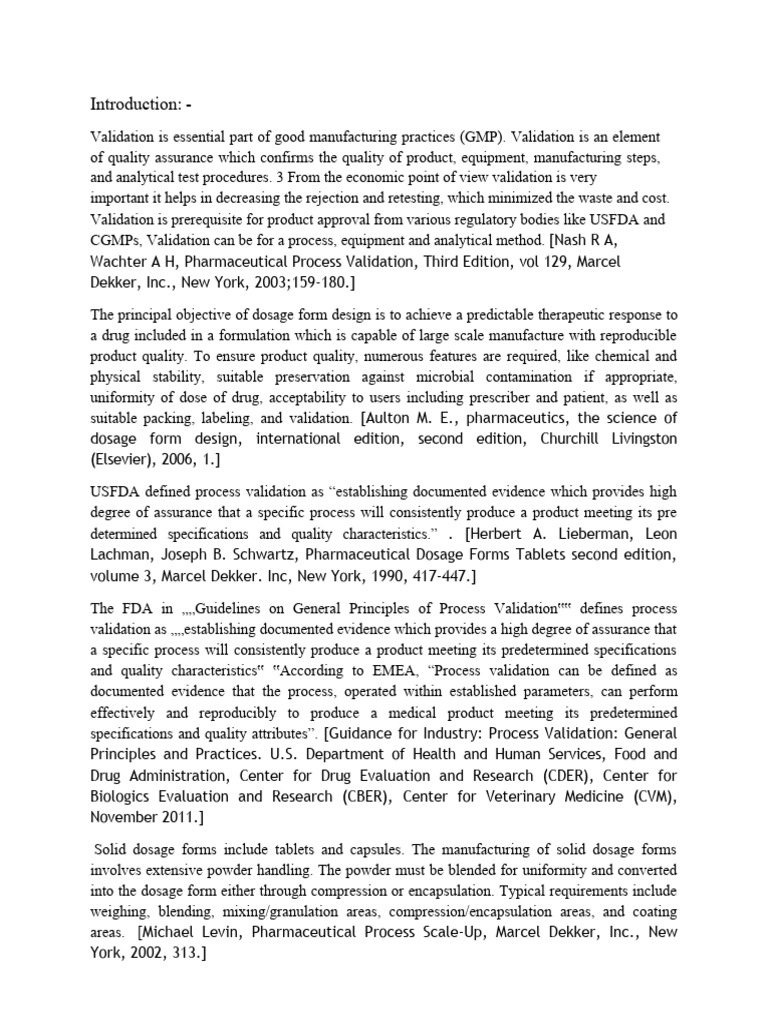 project work | Download Free PDF | Verification And Validation | Tablet (Pharmacy)