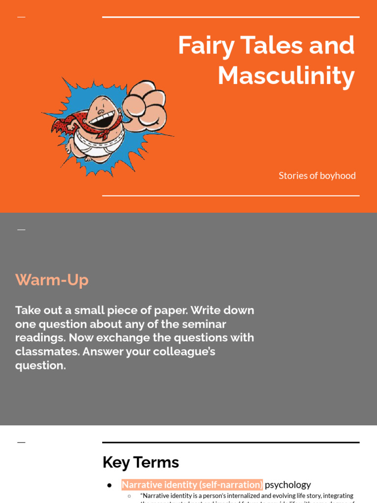 Fairy Tales and Masculinity | PDF | Social Science | Philosophy