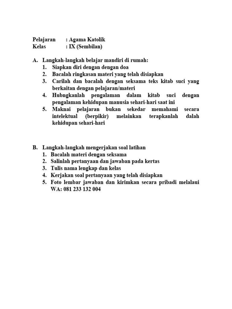 Materi Kelas IX | PDF | Filsafat | Agama & Spiritualitas