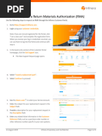RMA Request Form Template | PDF | Technology & Engineering