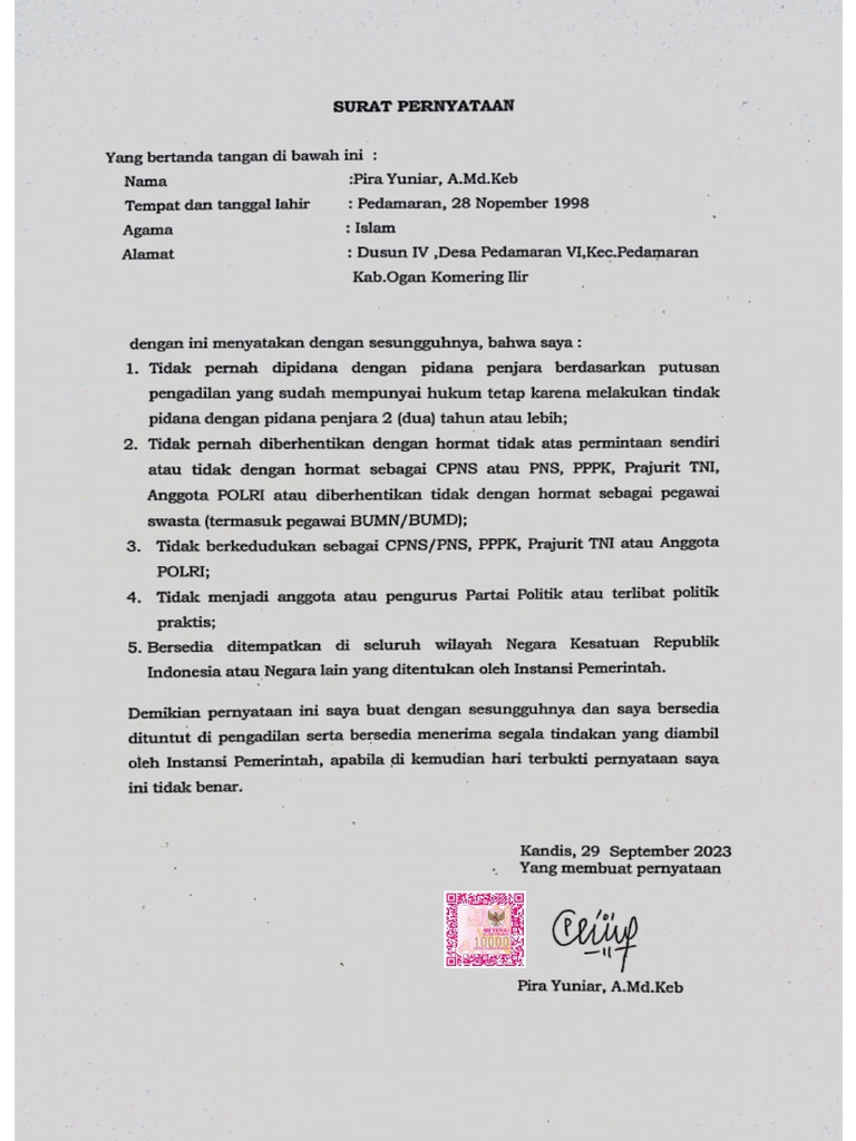 5 Point Pira | PDF