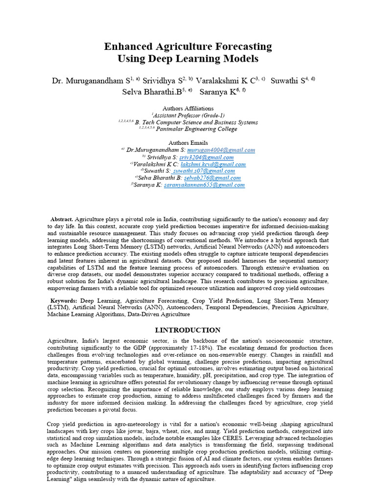 Camera Ready Paper | PDF | Artificial Neural Network | Deep Learning Camera Ready Paper | PDF | Artificial Neural Network | Deep Learning