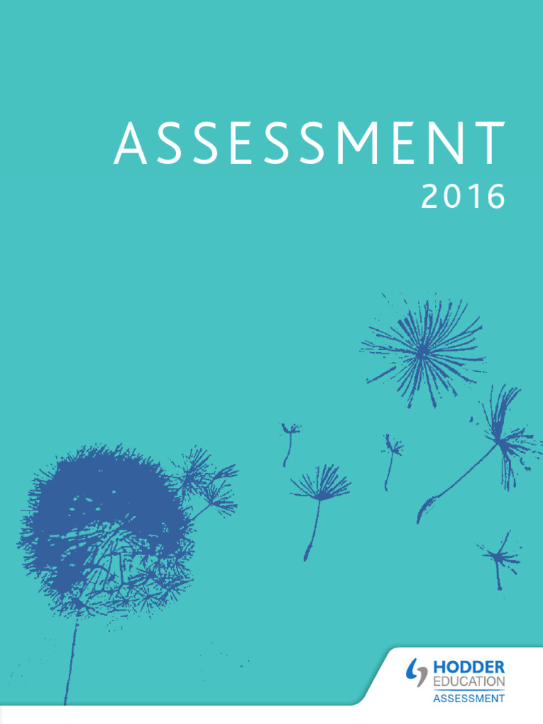 Hodder Education Assessment Catalogue 2016 | PDF | Learning Methods ...