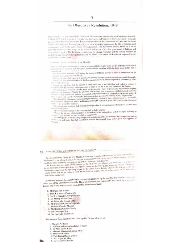 Debate About Objectives Resolutions | PDF