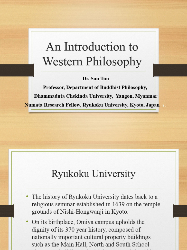 An Introduction To Western Philosophy | PDF | Noumenon | Metaphysics